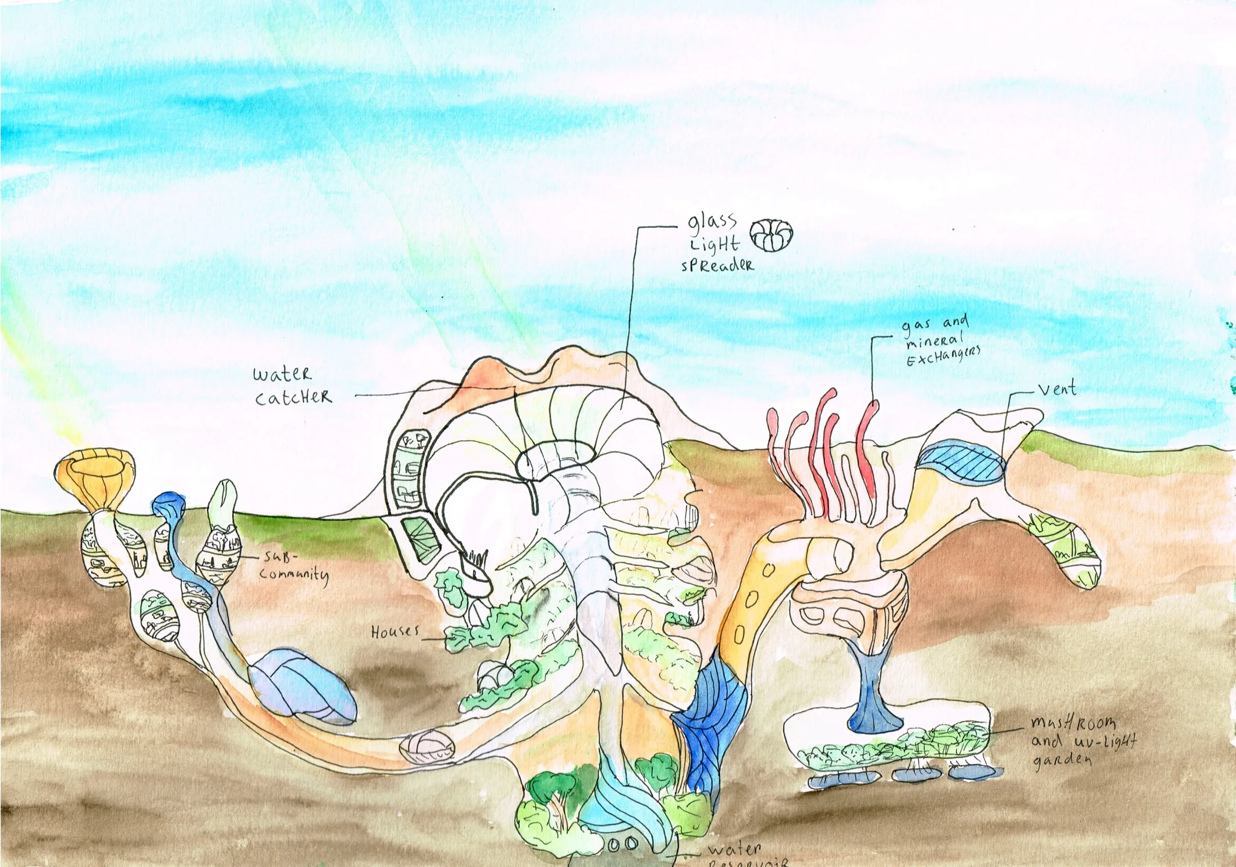 Underground tube city – JUSTIN TIMMER